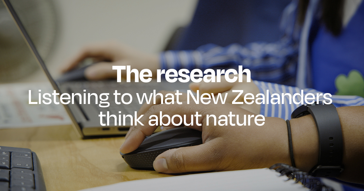 About the research - Talk Nature